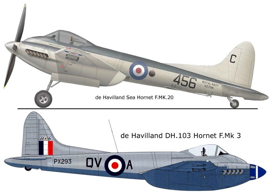 Hornet de havilland: de Havilland DH.103 Hornet
